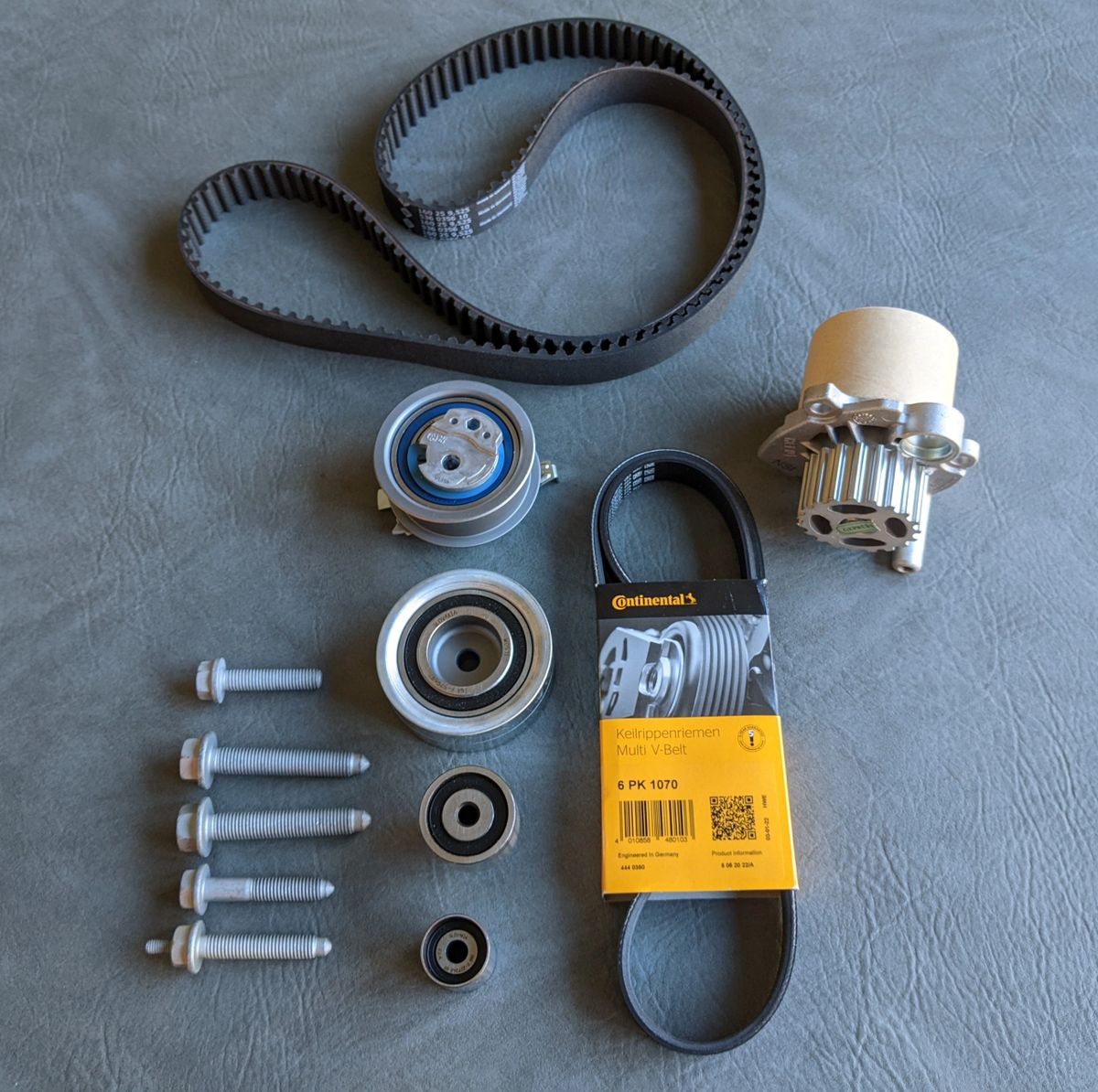 B7 PASSAT TDI CKRA TIMING BELT KIT 2012 - 2014 03L 109 119 E