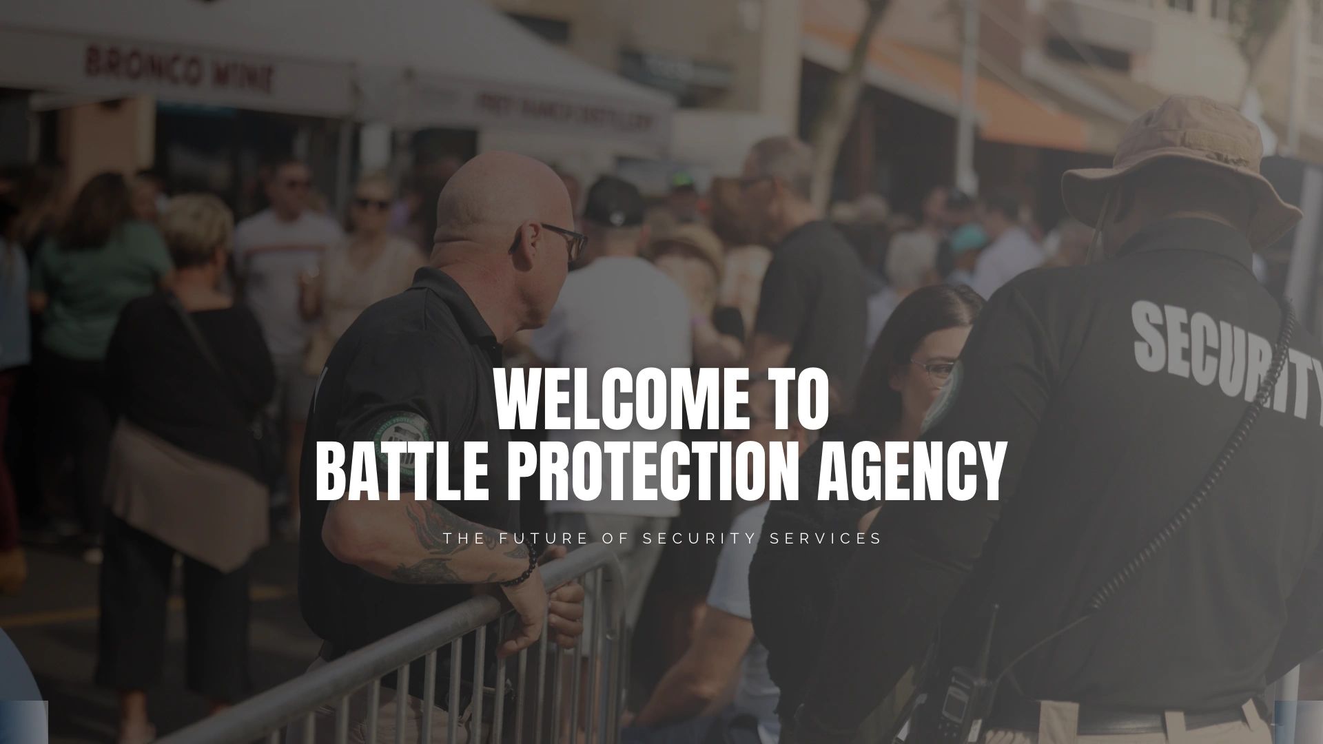 The Future Of Security Services | Battle Protection Agency