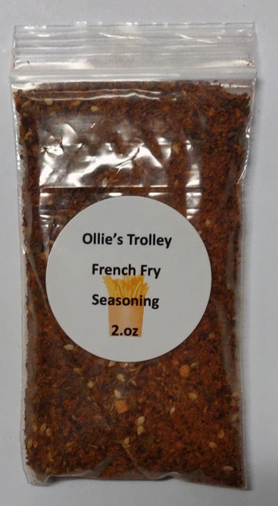 Ollie's Trolley French fry seasoning 2.OZ Bag