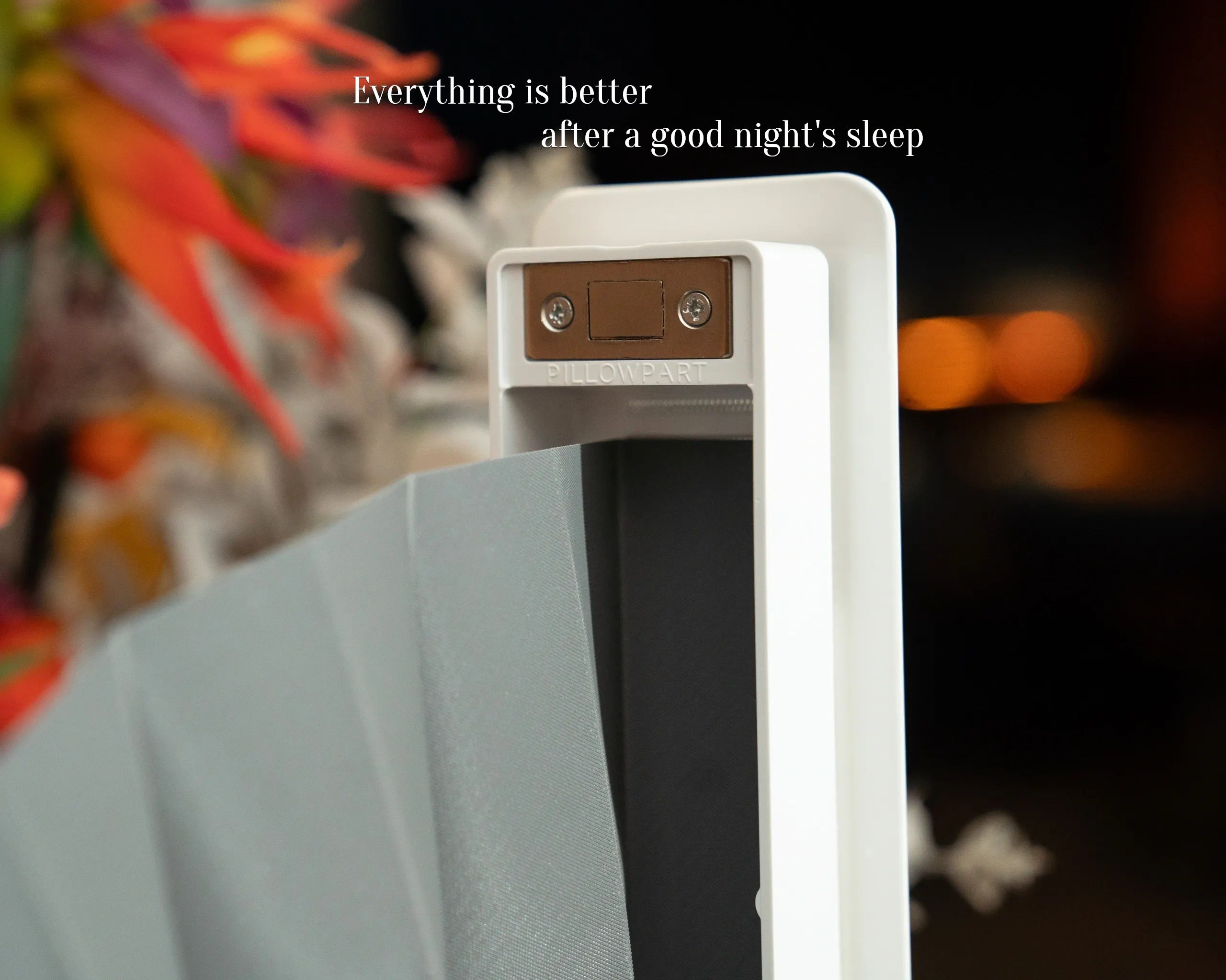 Partition your pillows for a Better Sleep when sharing a bed - Pillowpart