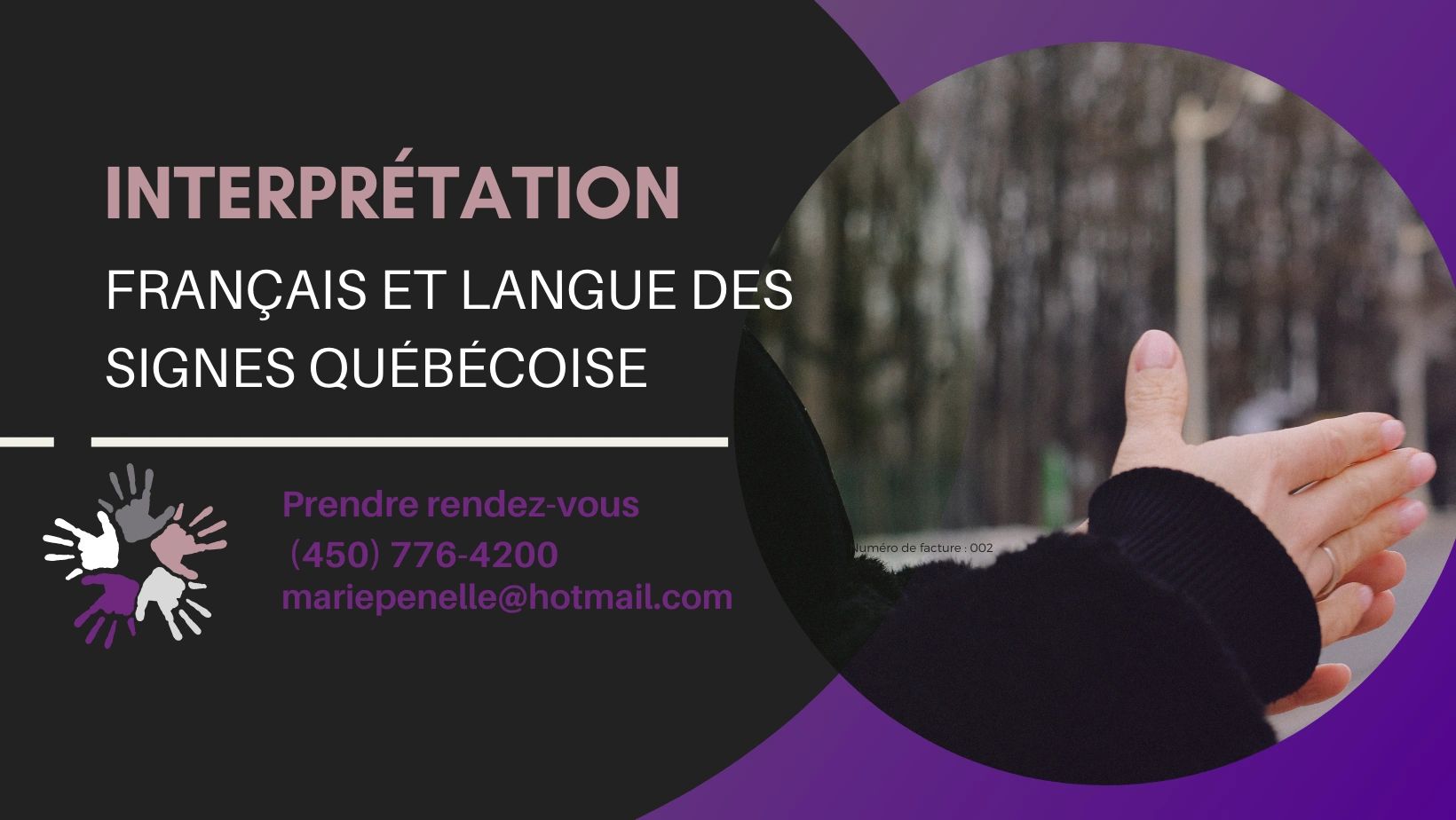 FAQ | Interprète LSQ - Marie P.