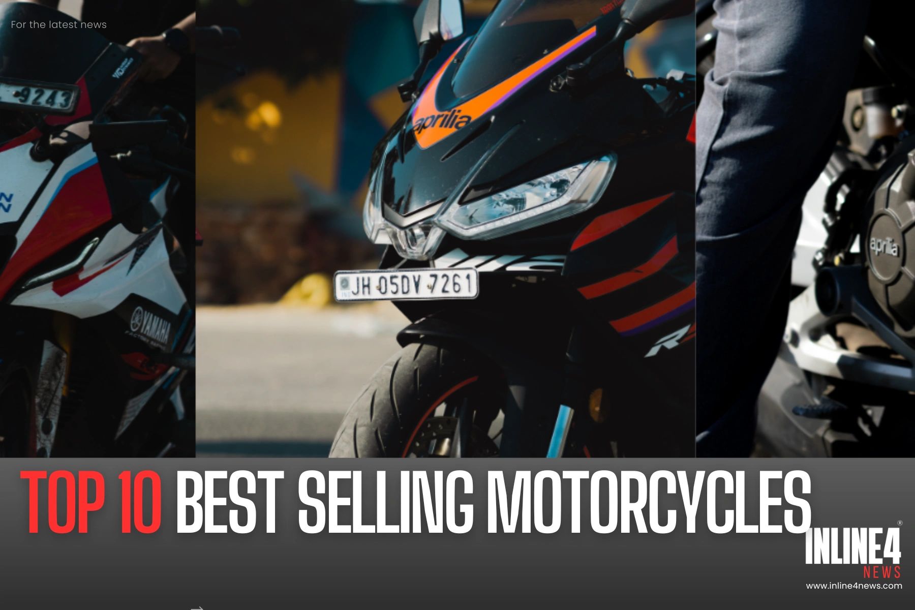 Top 10 Best-Selling Motorcycles in India (2024)