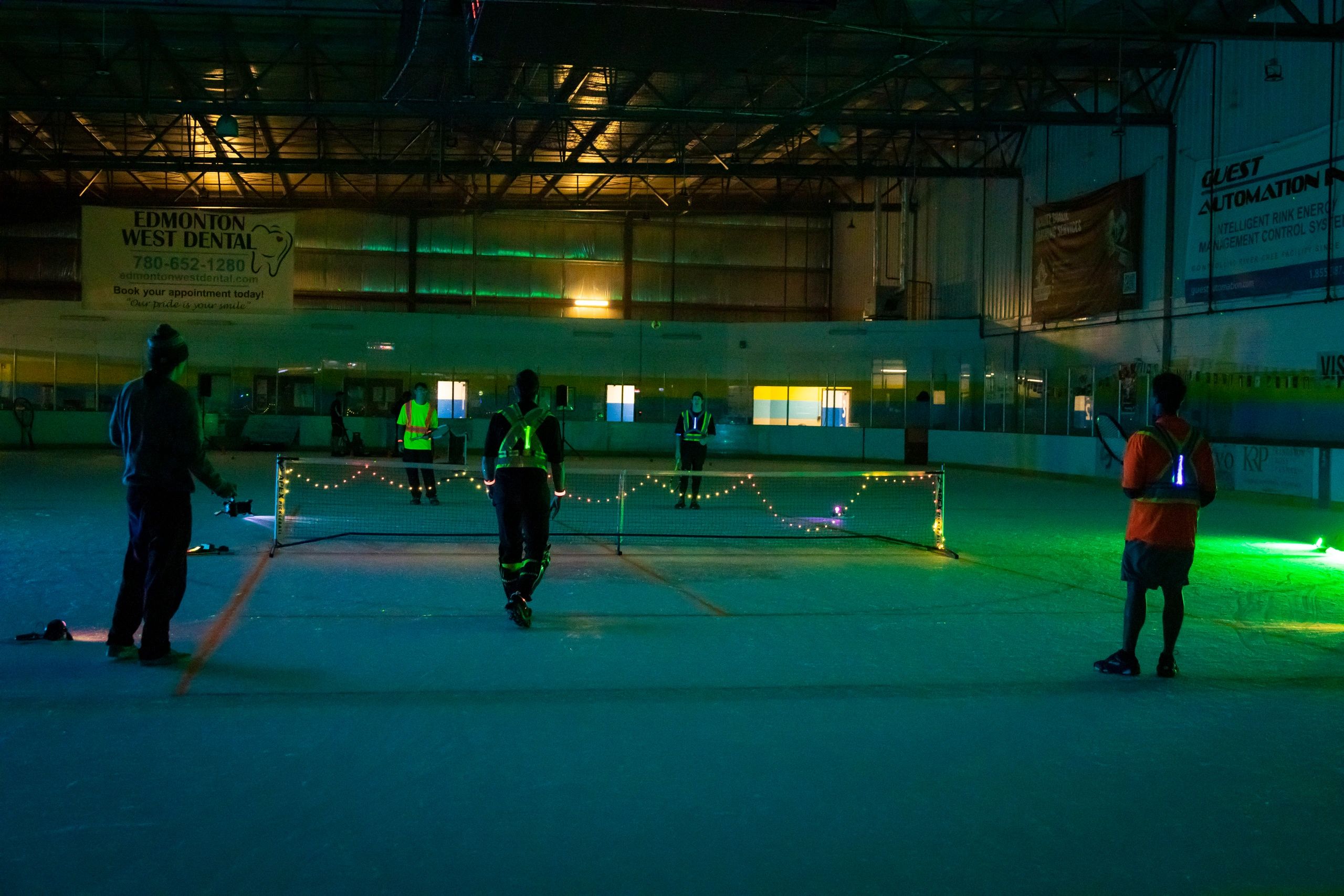 Tennis on Ice, Ice Tennis - Ice Tennis League - Edmonton, Alberta