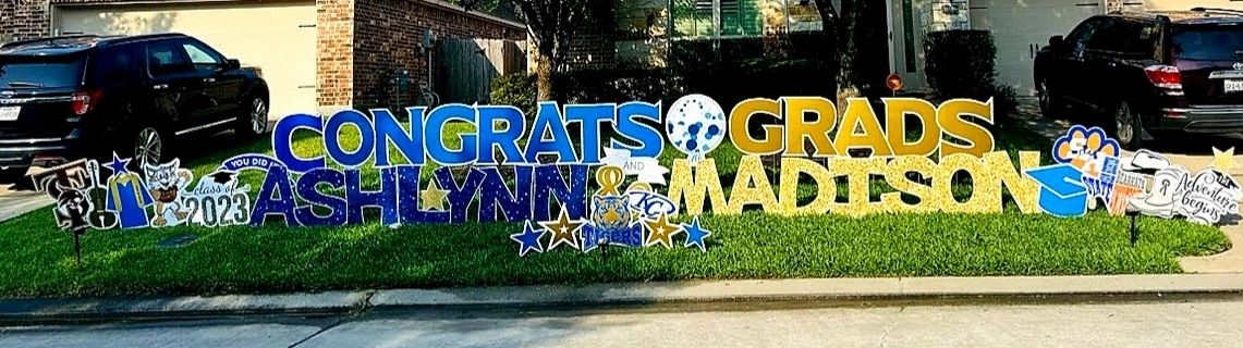 Lawn Pops - Yard Signs - Houston, Texas