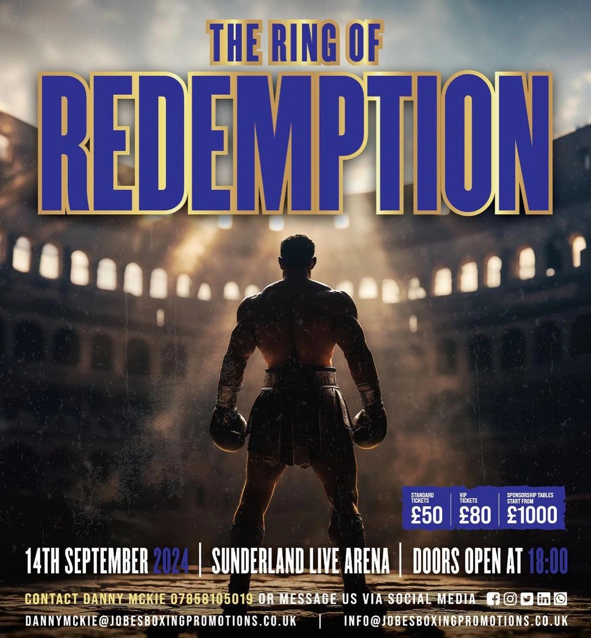 The Ring of Redemption Fight Night Preview