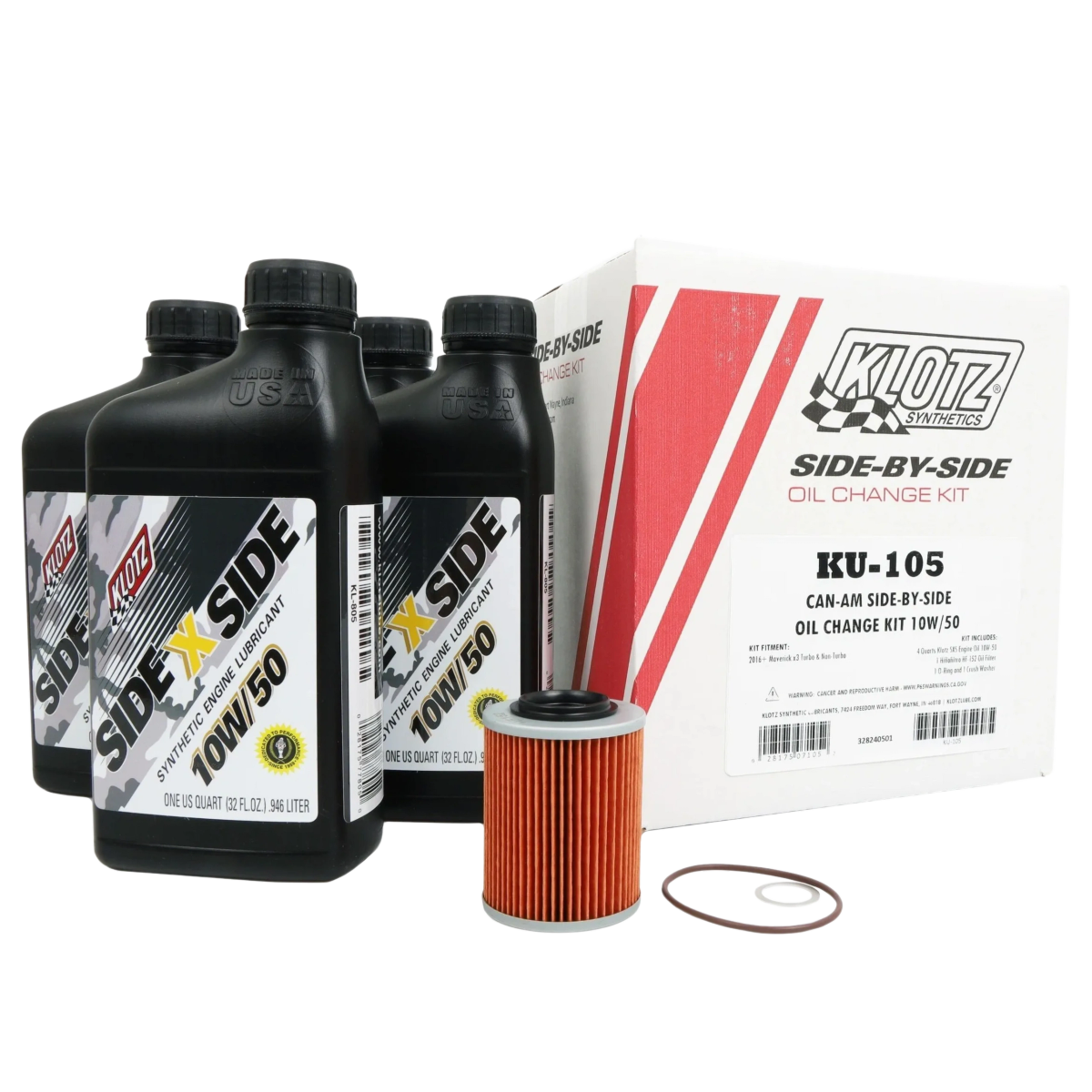 Can-Am Side-By-Side Oil Change Kit
