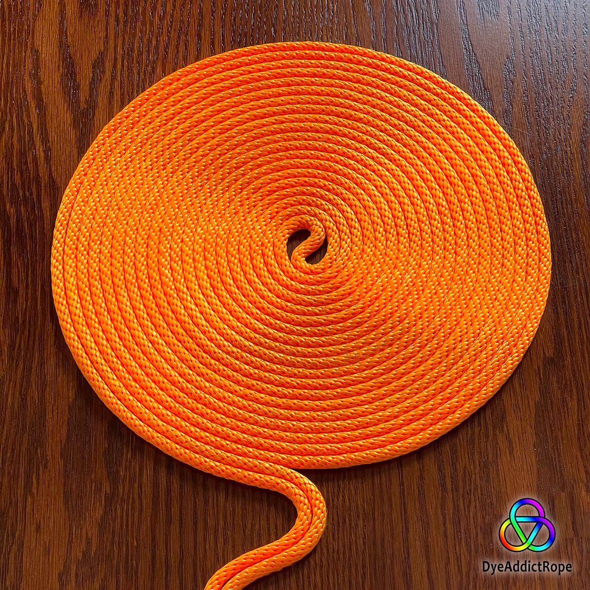 Fluorescent Safety Orange - blacklight