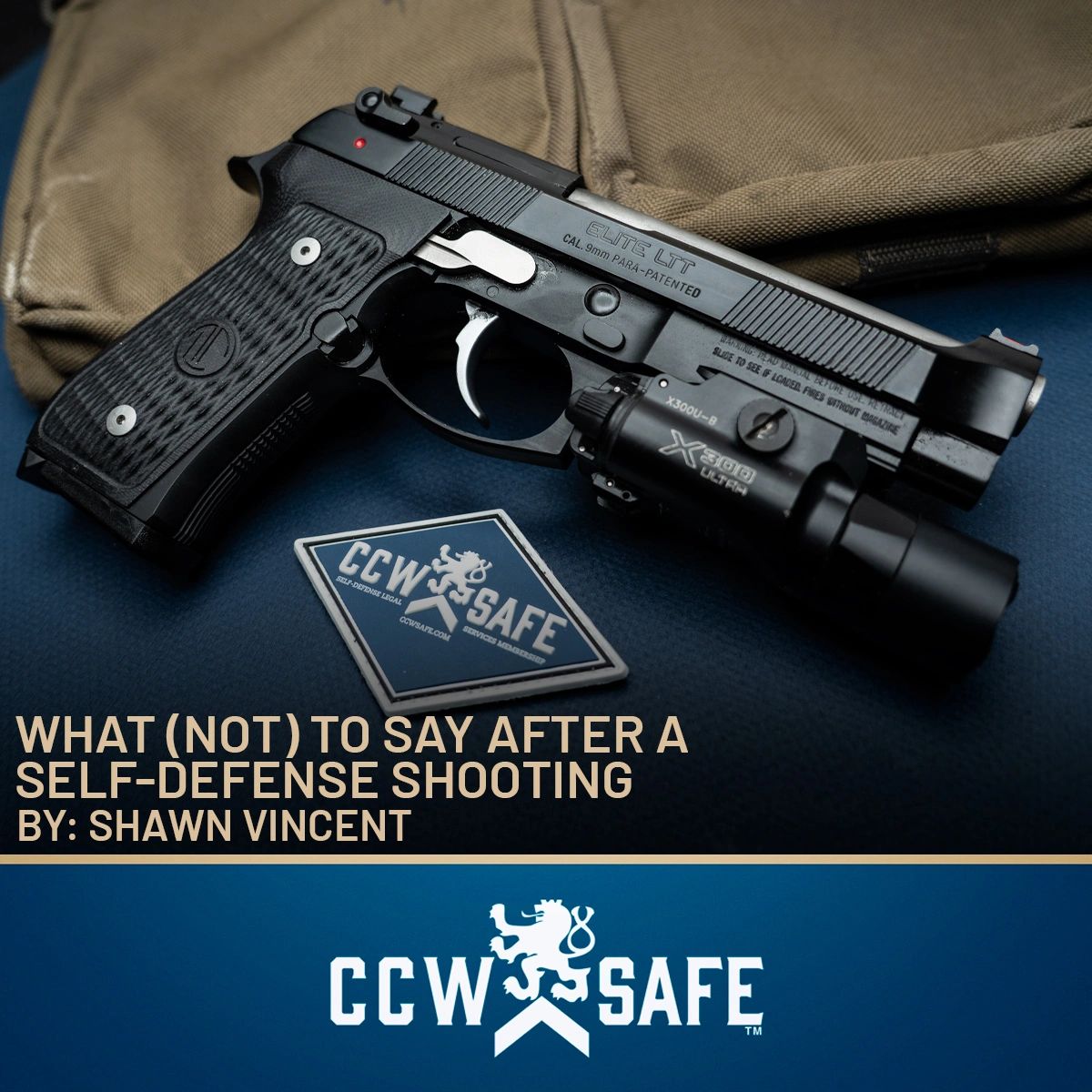 What (Not) to Say After a Self-Defense Shooting