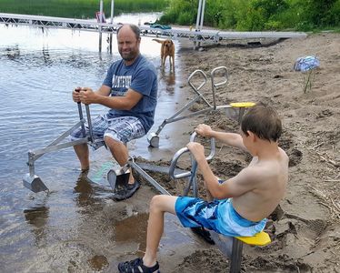 Playground Sand Digger -Mini Backhoe | Higley Welding