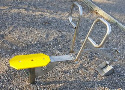 Ride on Sandbox Digger Backhoe - Higley Welding