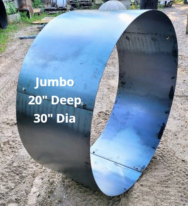 20" DEEP X 30" DIAMETER/WIDE