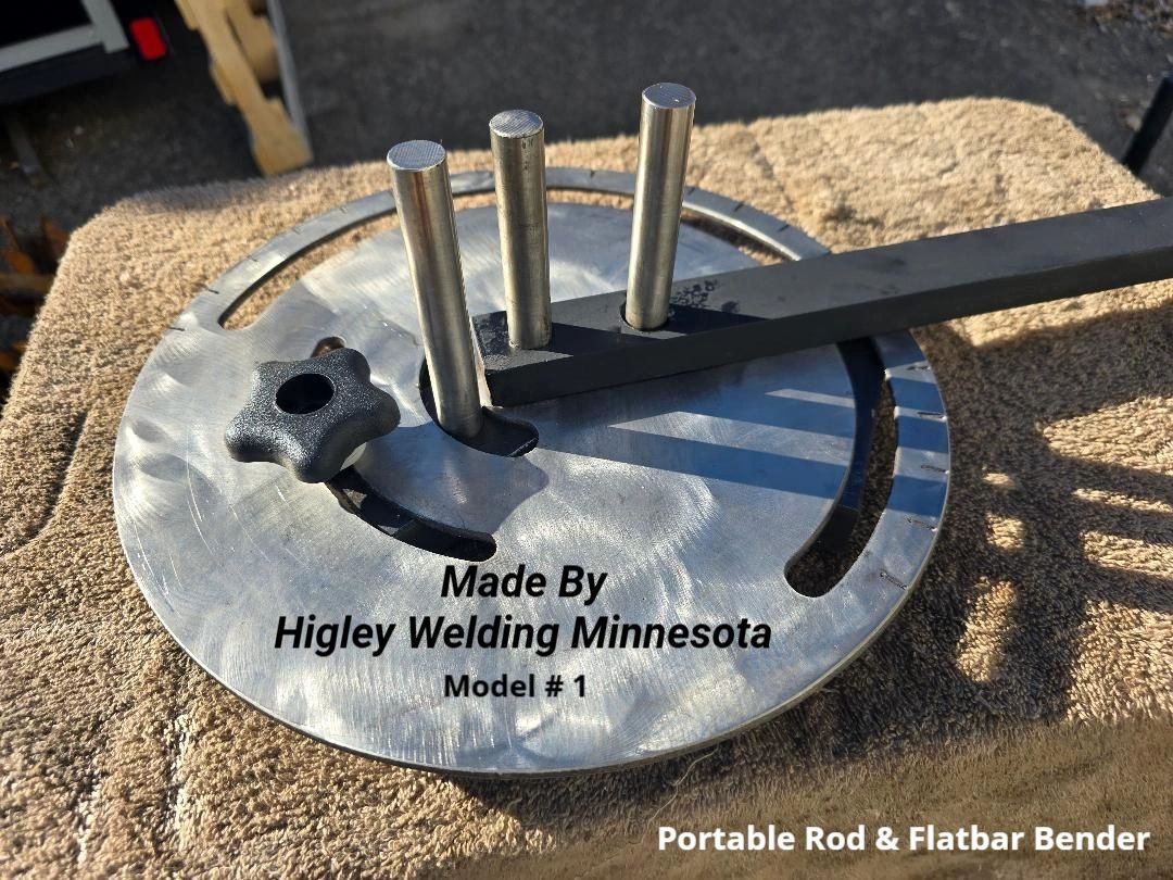 Rod Bender Tool -Bends Round-Square-Flat Model # 1 -VISE MOUNT OR ...