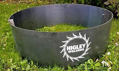 Round Steel Fire Pit Brick Liner or Stand Alone Pit