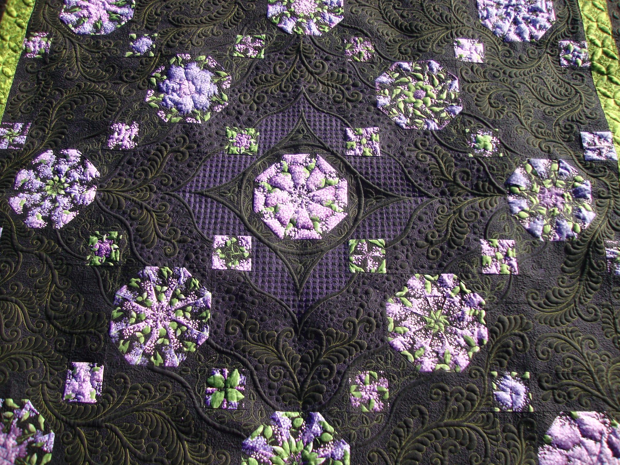 FANCY FEATHERS - Fancy Feathers, Long Arm Quilting