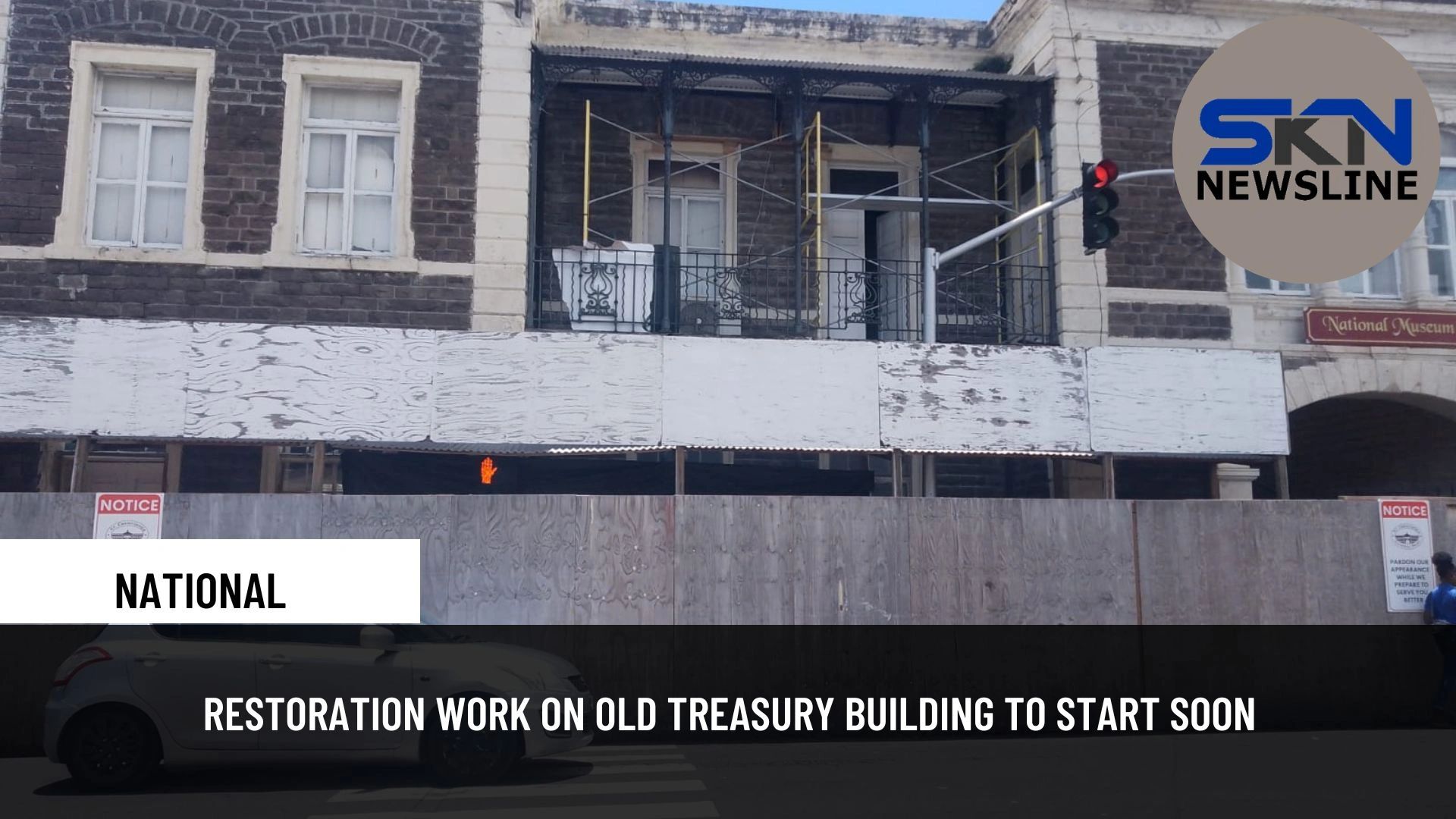 RESTORATION WORK ON OLD TREASURY BUILDING TO START SOON