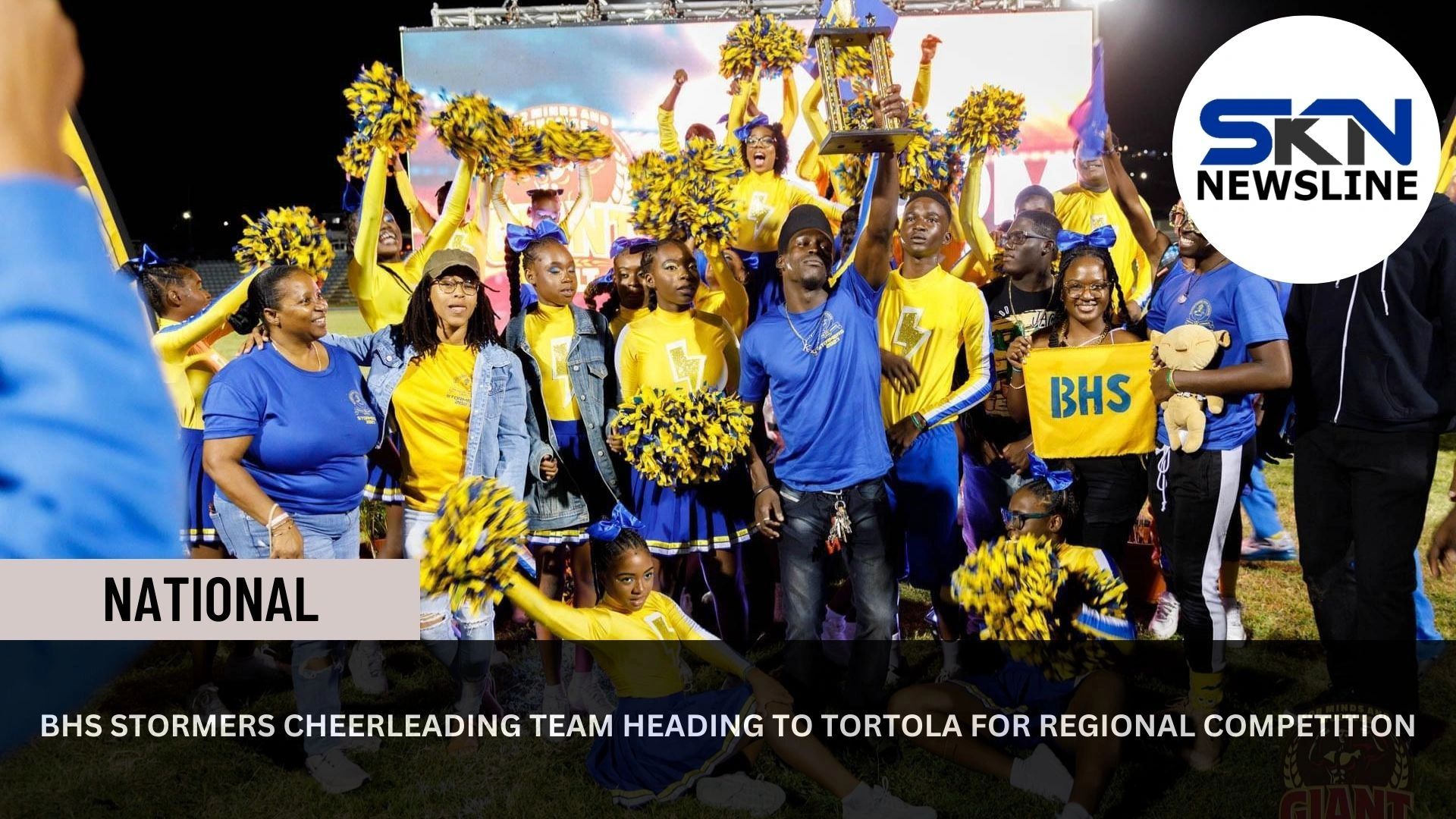 BHS CHEERLEADING TEAM HEADING TO REGIONAL COMPETITION