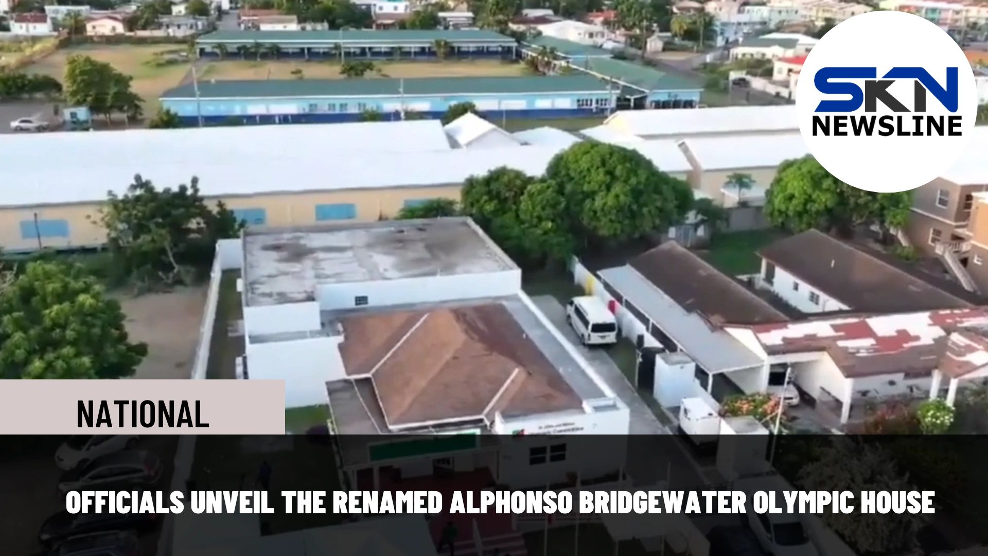 OFFICIALS UNVEIL THE RENAMED ALPHONSO BRIDGEWATER OLYMPIC HOUSE