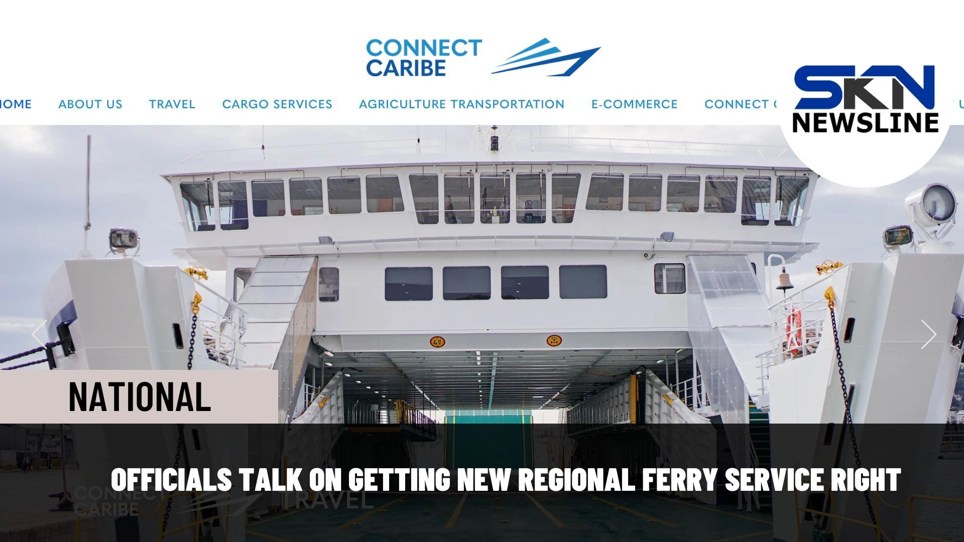 OFFICIALS TALK ON GETTING NEW REGIONAL FERRY SERVICE RIGHT