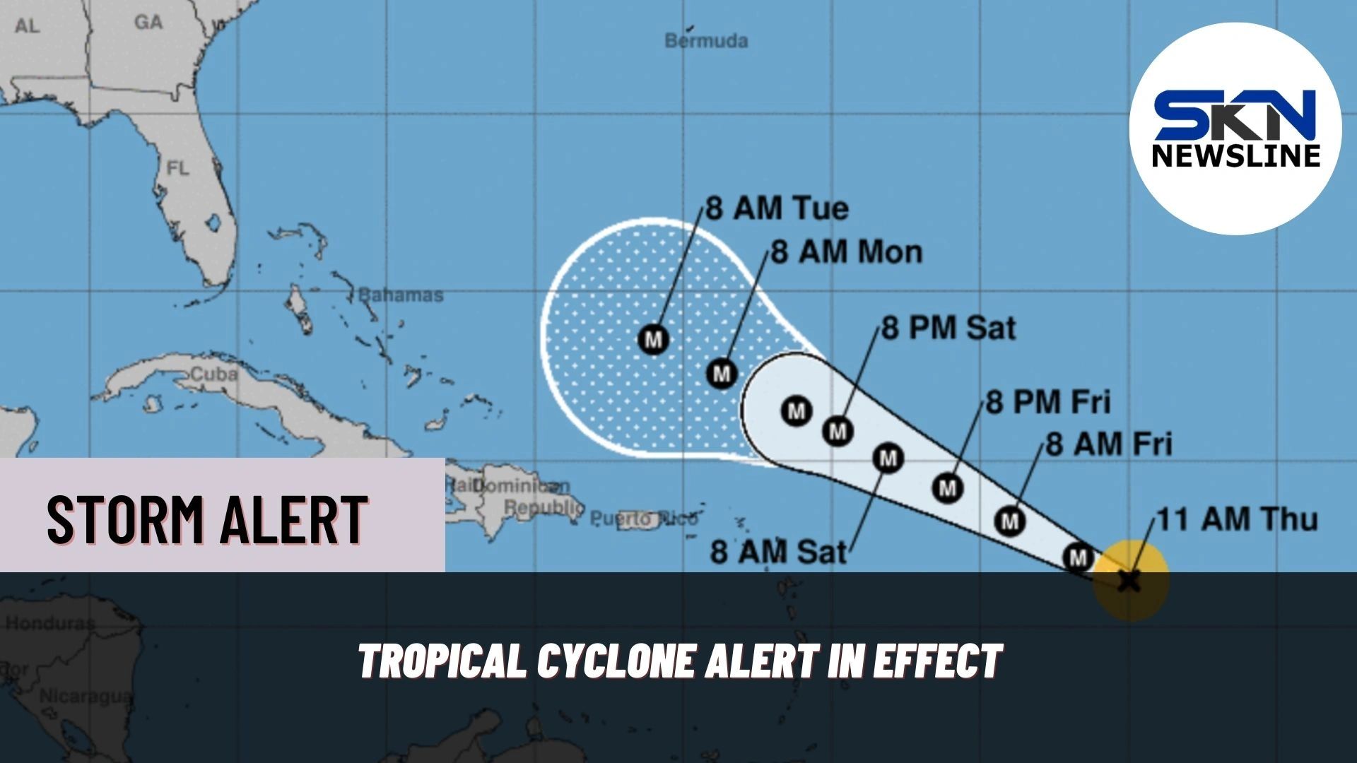 TROPICAL CYCLONE ALERT IN EFFECT