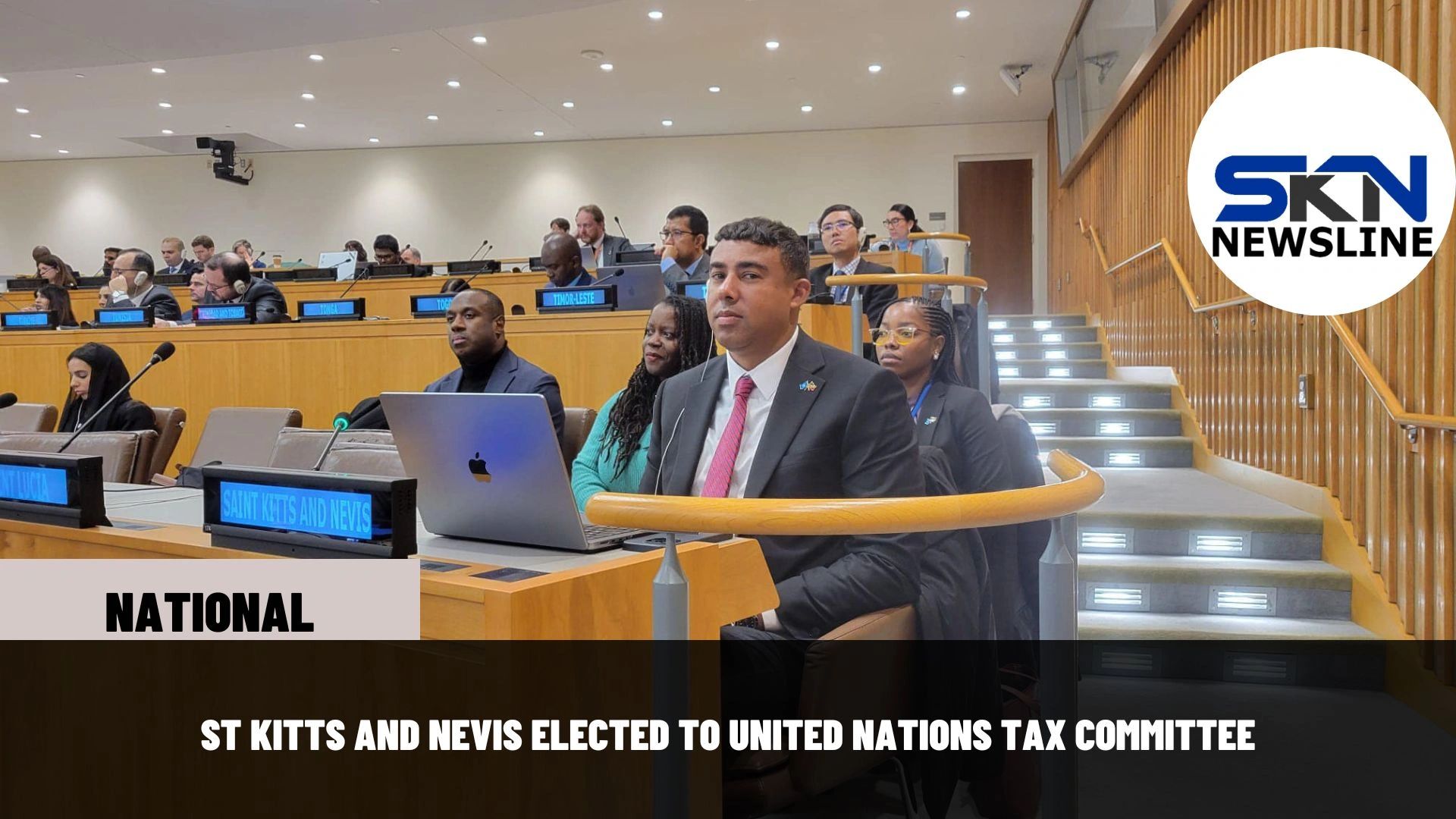 ST KITTS AND NEVIS ELECTED TO UNITED NATIONS TAX COMMITTEE