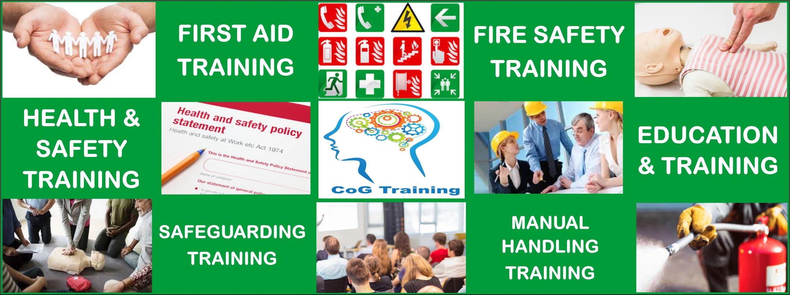 CoG Training - First Aid Training, First Aid, Mental Health First Aid