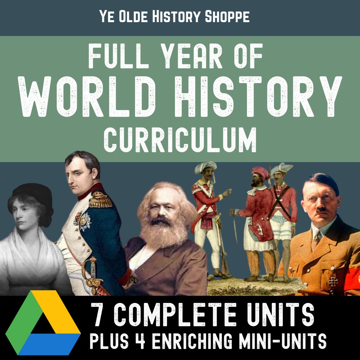 Full Year of World History Curriculum - No Prep Digital Resources ...