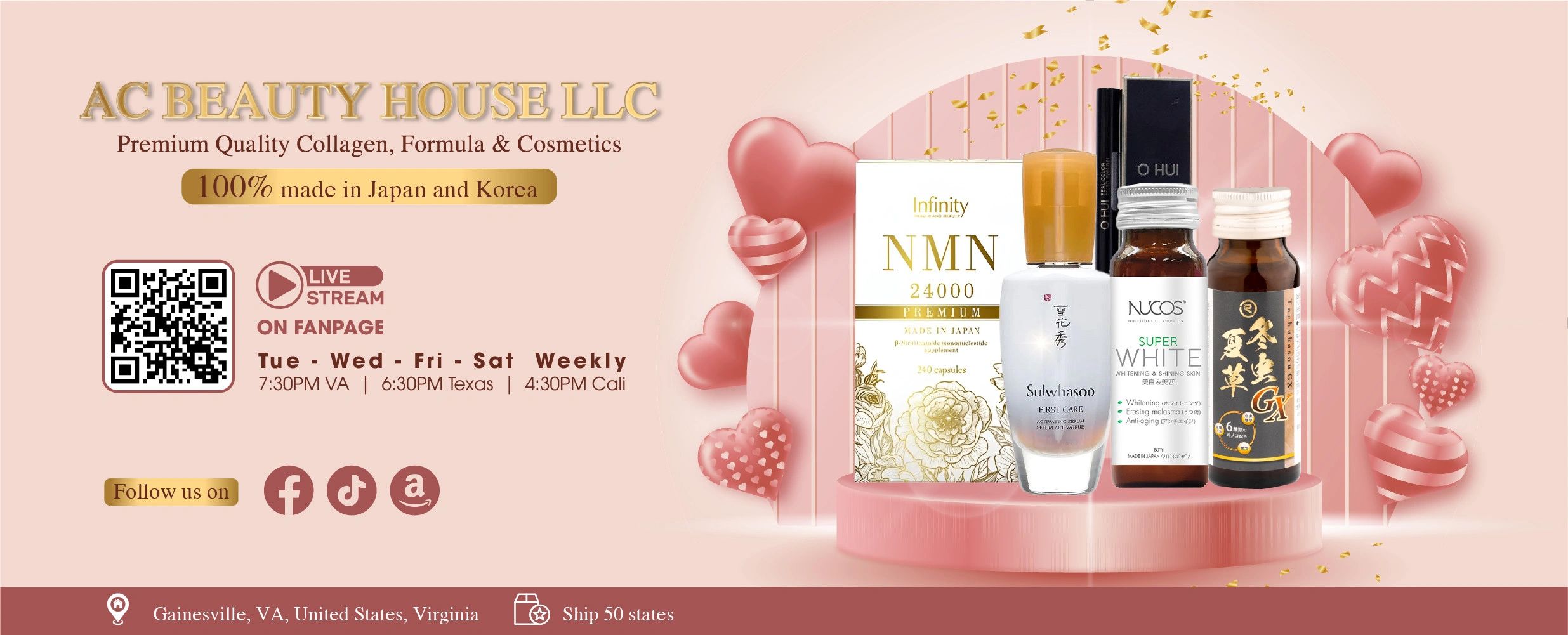 Acbeautyhouse | Korea and Japan cosmetics | United States