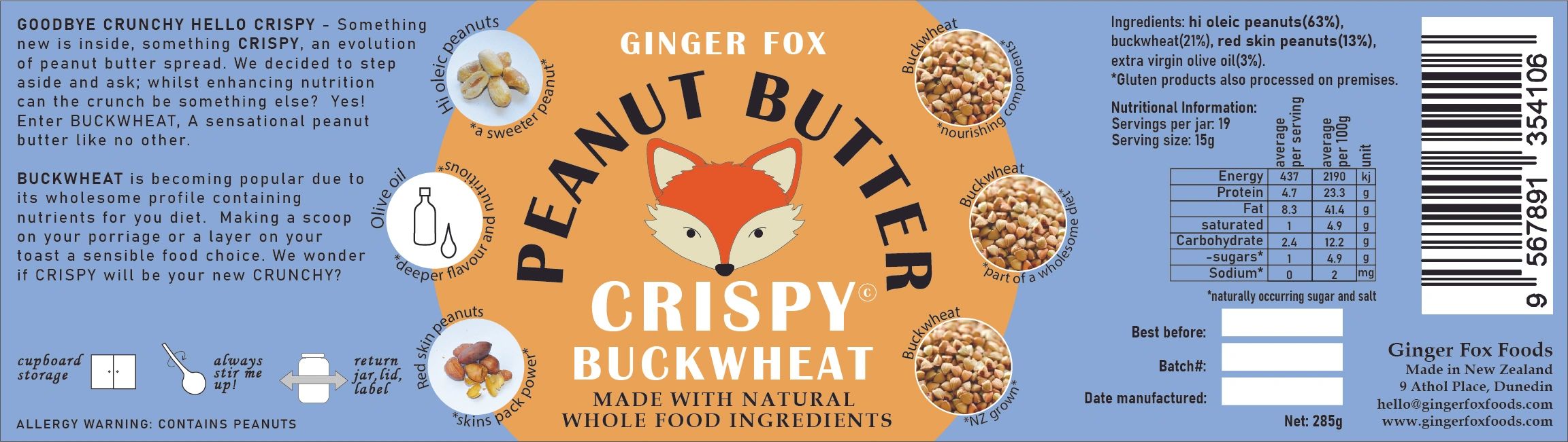 CRISPY | Ginger Fox Foods
