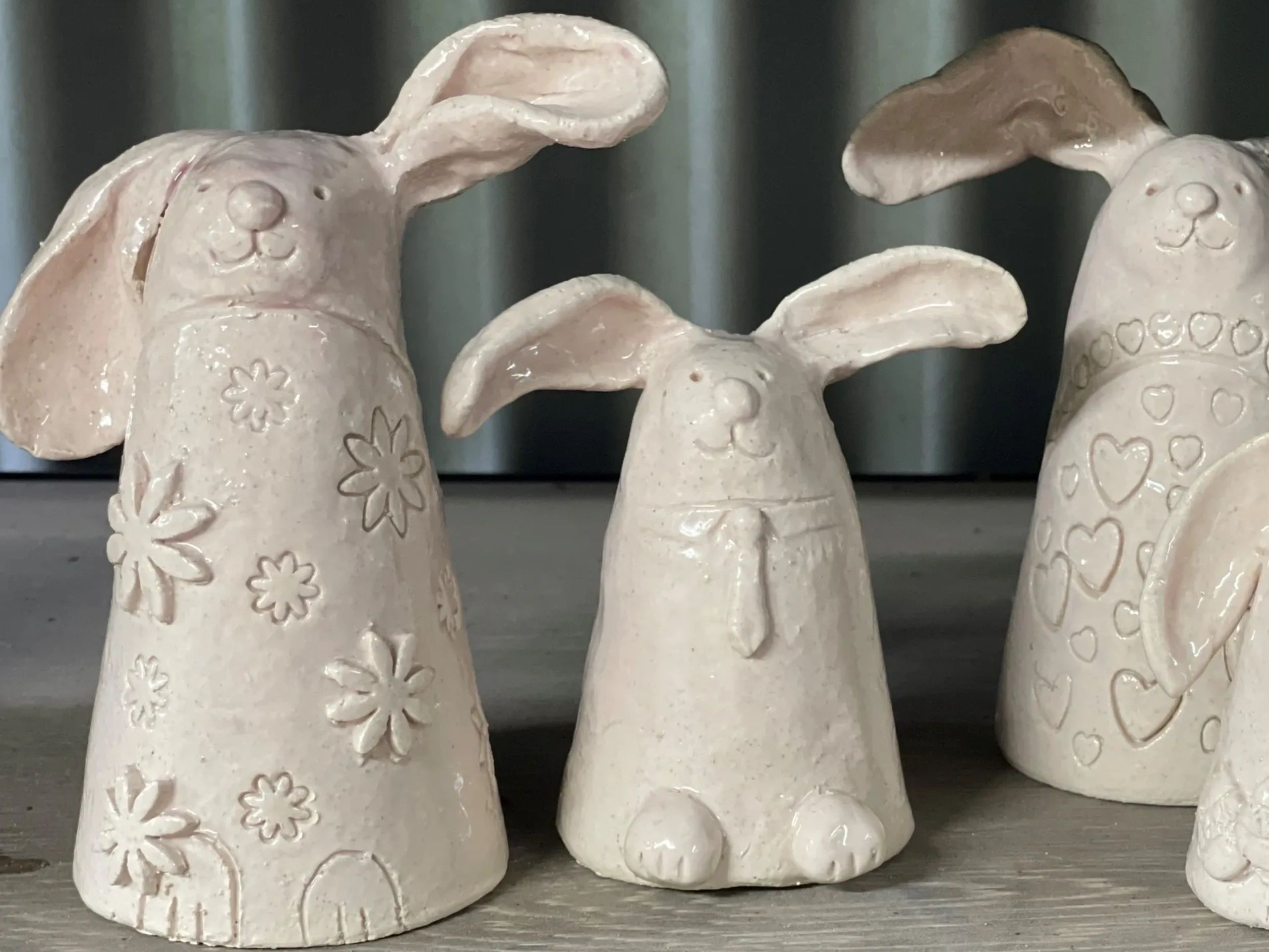 Pottery and Pints - Clay Easter Bunnies