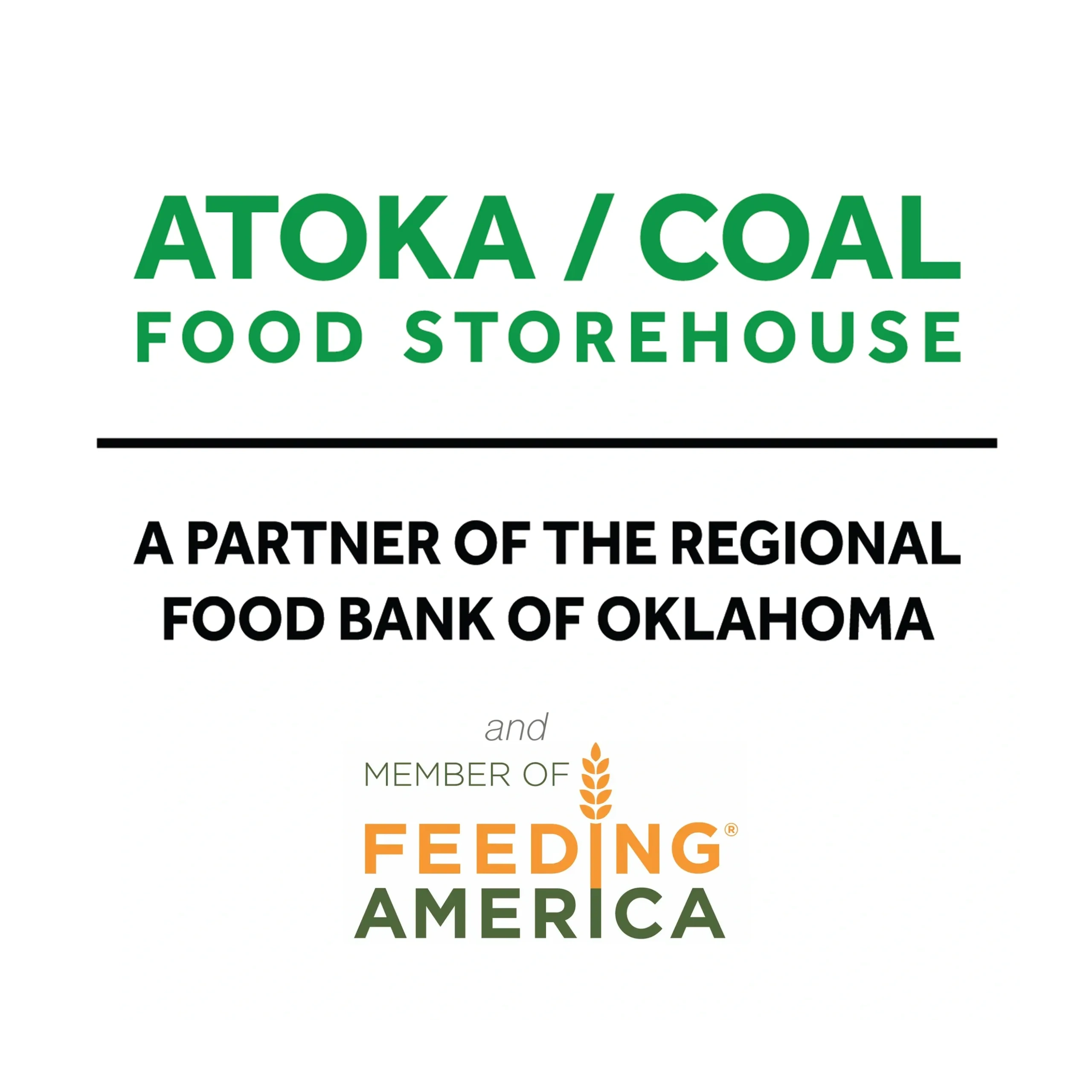 Food Pantry, Food Bank - Atoka Coal Food Storehouse - Atoka, Oklahoma