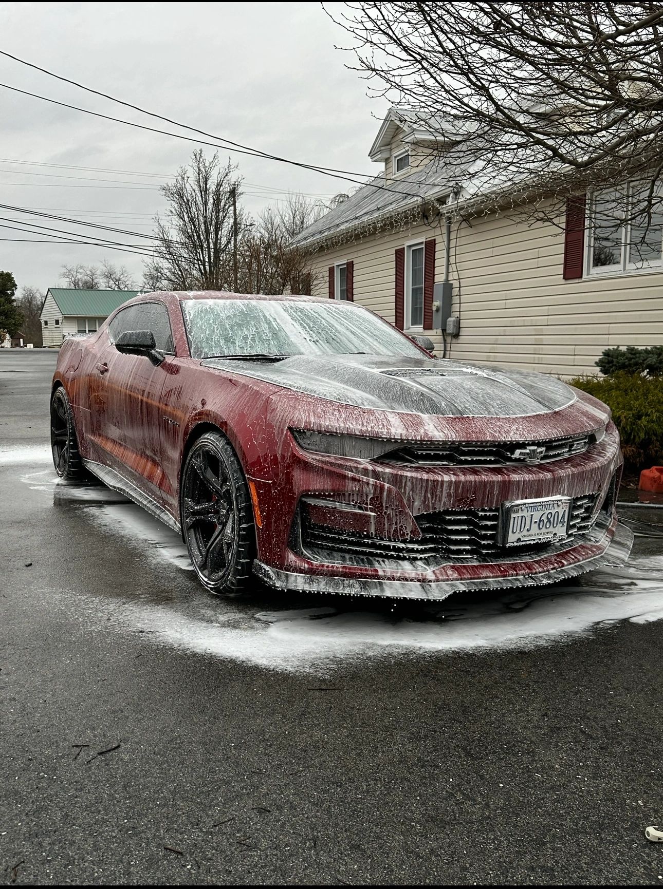 Blood Car Paint Job