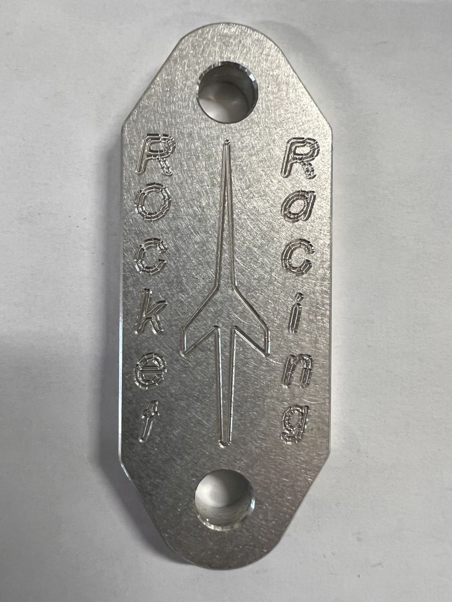 ROCKET RACING FUEL BLOCK OFF PLATE