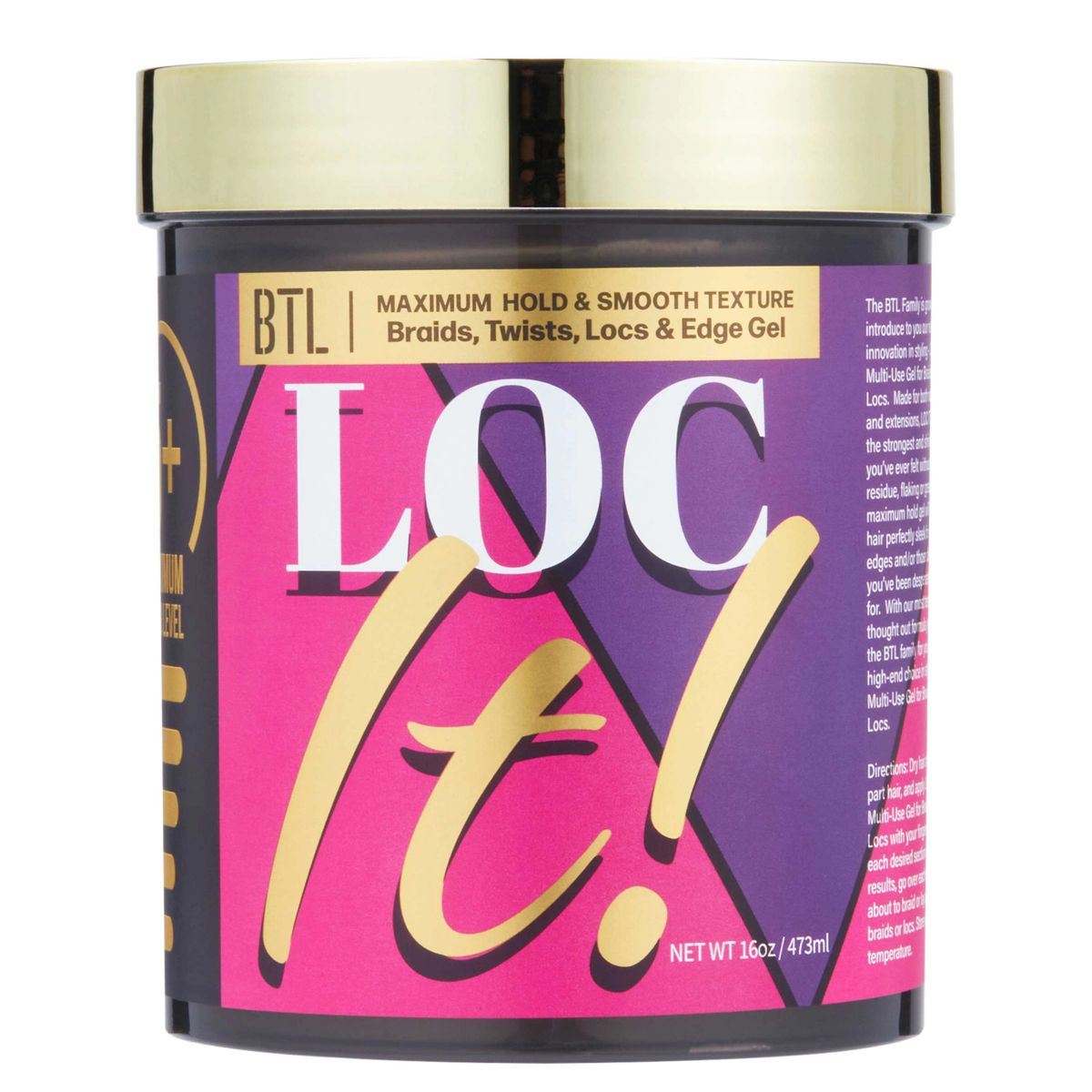 LOC IT! Braiding Gel (16 oz)