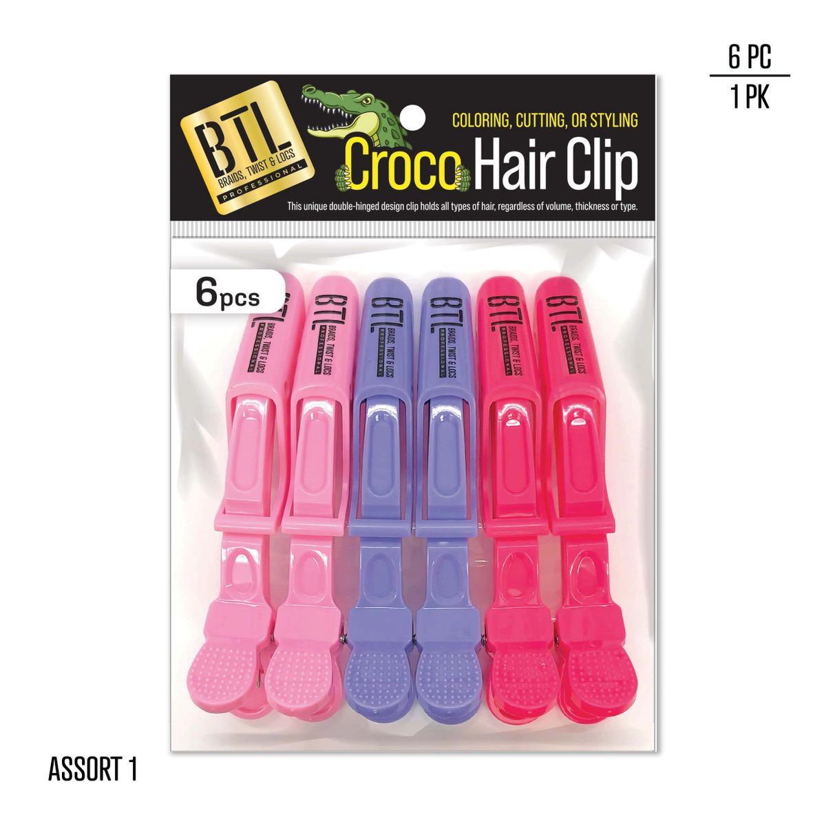 BTL Croco Hair Clip