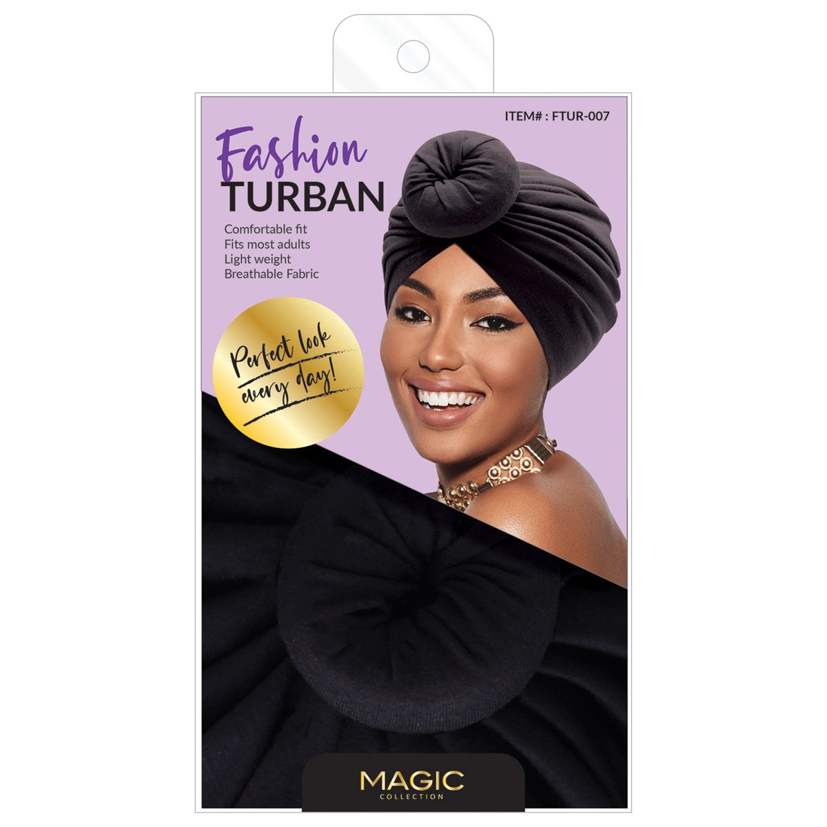 Fashion Turban - Soft Cotton Touch Donut Turban