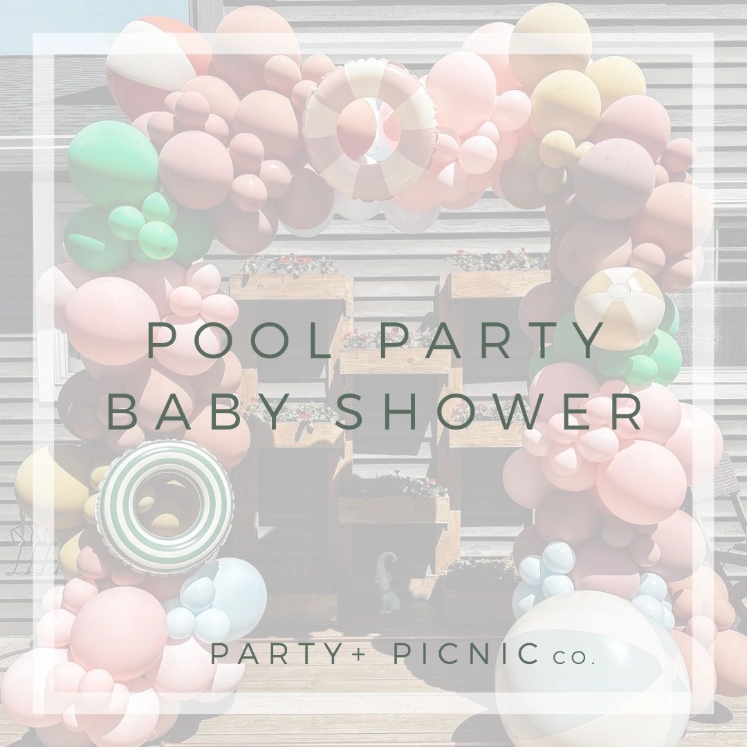 Pool Party Baby Shower