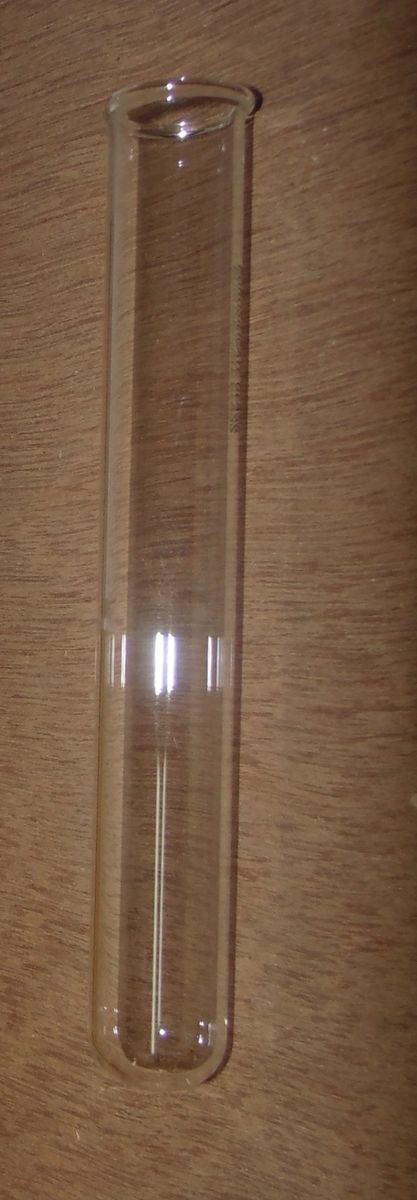 Biochemical Test Tube 20x150mm Open with rim Round Bottom - N171B