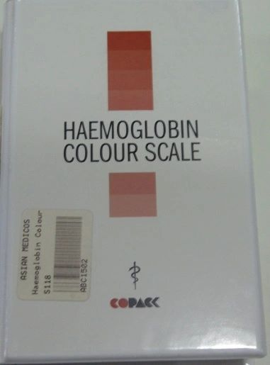 Hemoglobin Color Scale Starter Kit with 200 test strips - S118