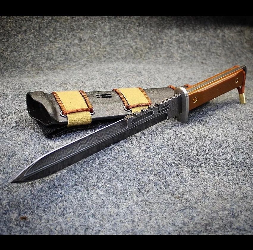 Integrity Implements Veritas Gen2 D2 Steel Custom Handmade Knife G10