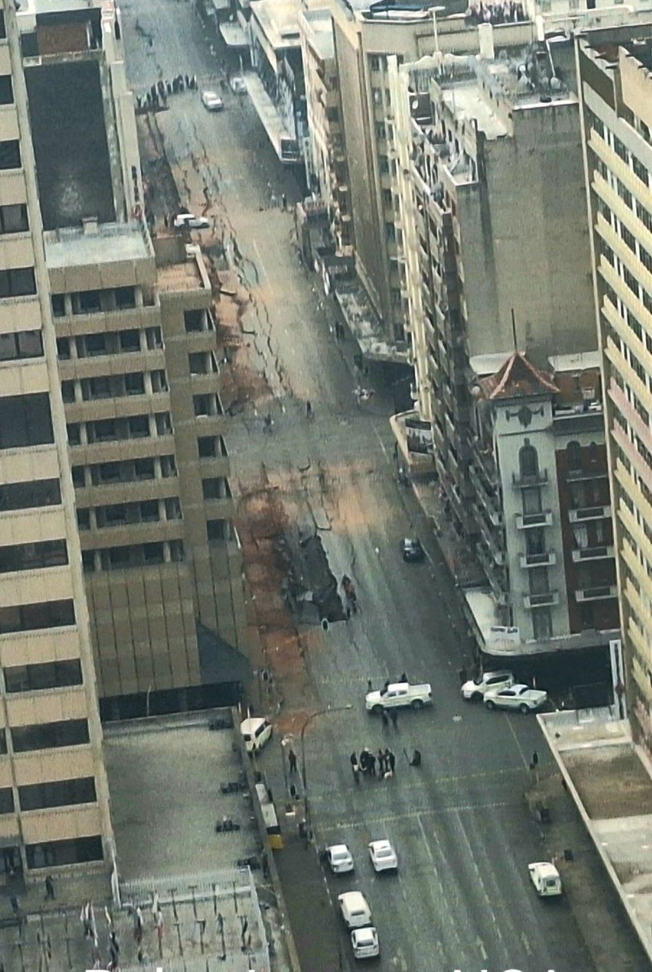 WATCH | The moment Joburg CBD explosion happened