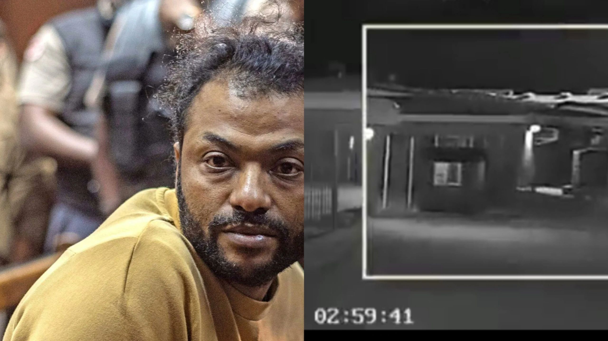 CCTV footage shows how Thabo Bester made his great scape