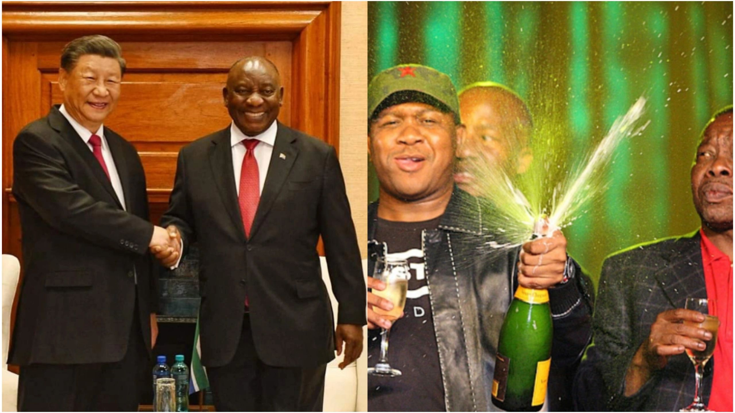 ‘Let the looting begin’: SA reacts to China’s huge donation