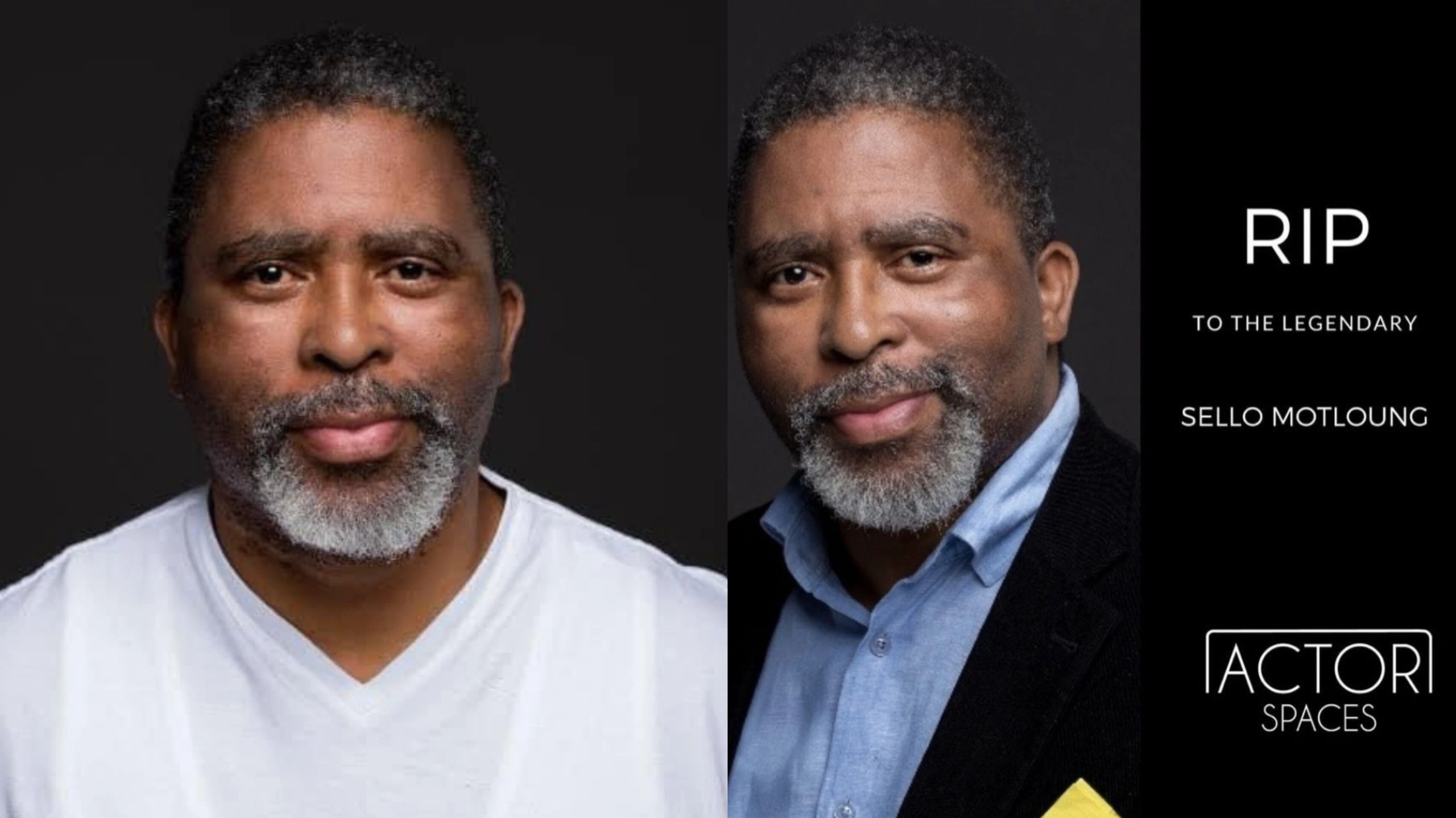Actor Sello Motloung has passed away