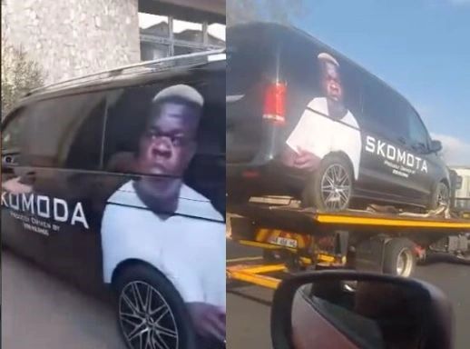 Skomota loses his Mercedes-Benz V-Class