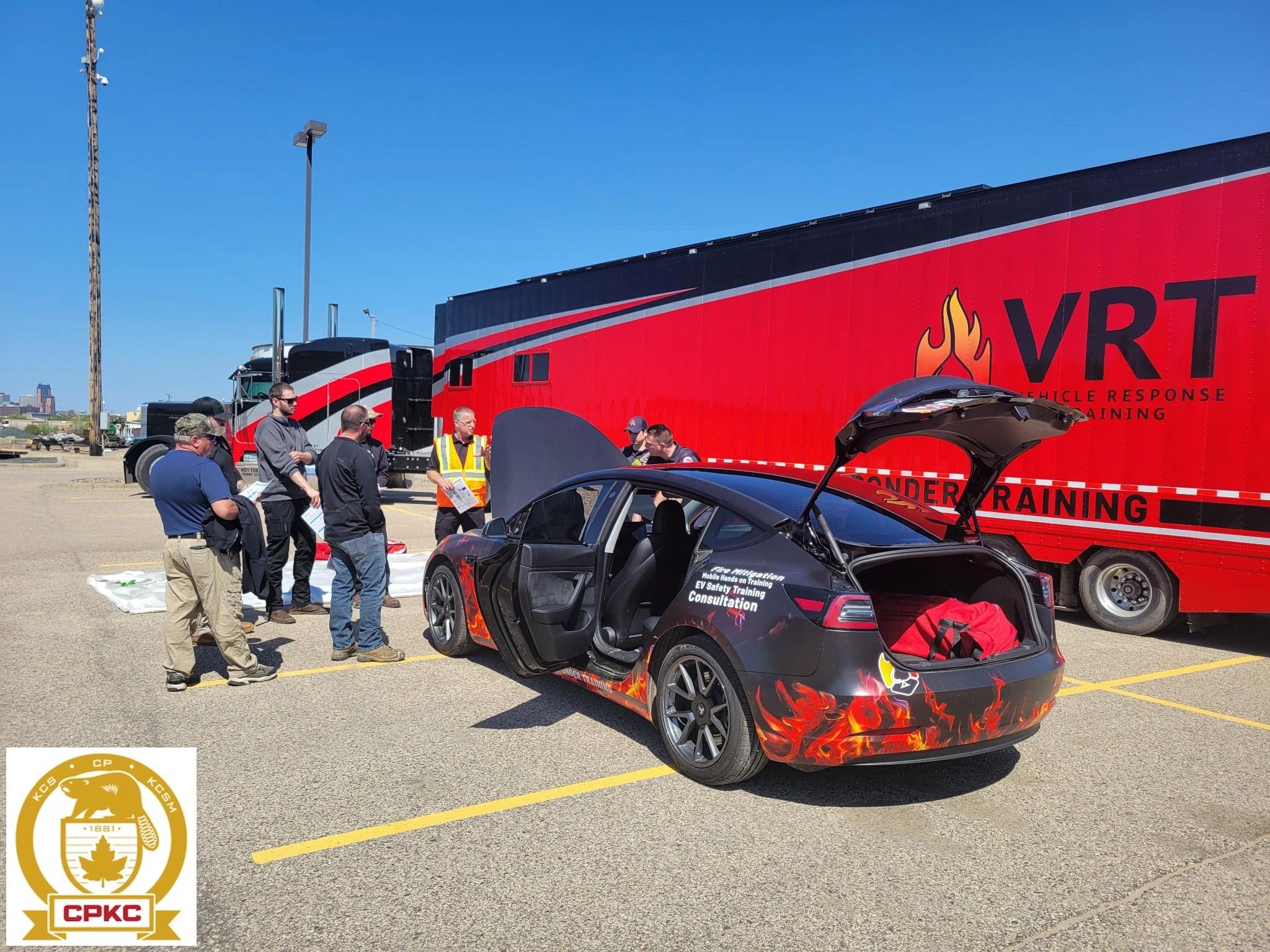 EV Fire Response Training **CPKC** Davenport Station 3