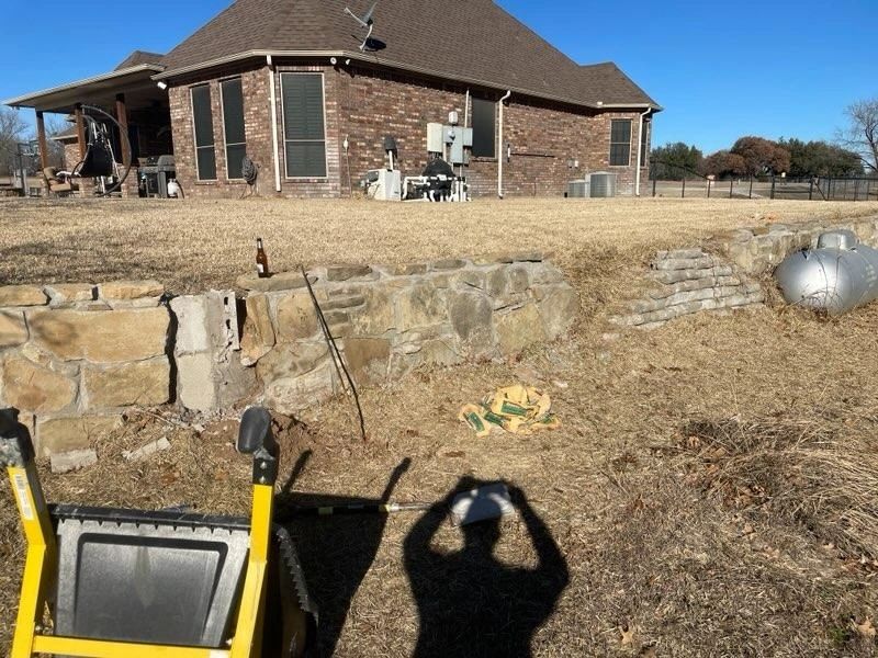 Proper way to build a retainer wall system!