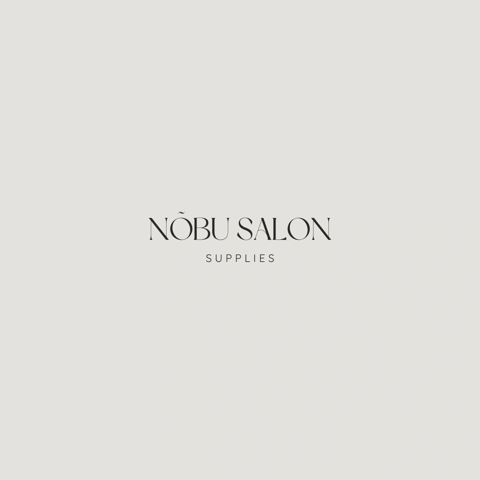 Nõbu Salon Supplies - Home