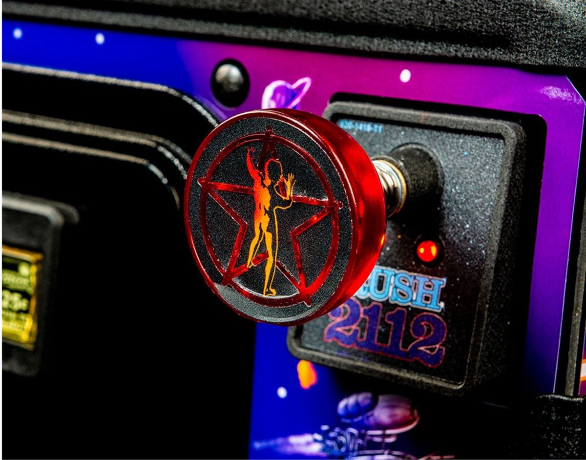 Rush Illuminated Shooter Rod from Stern Pinball