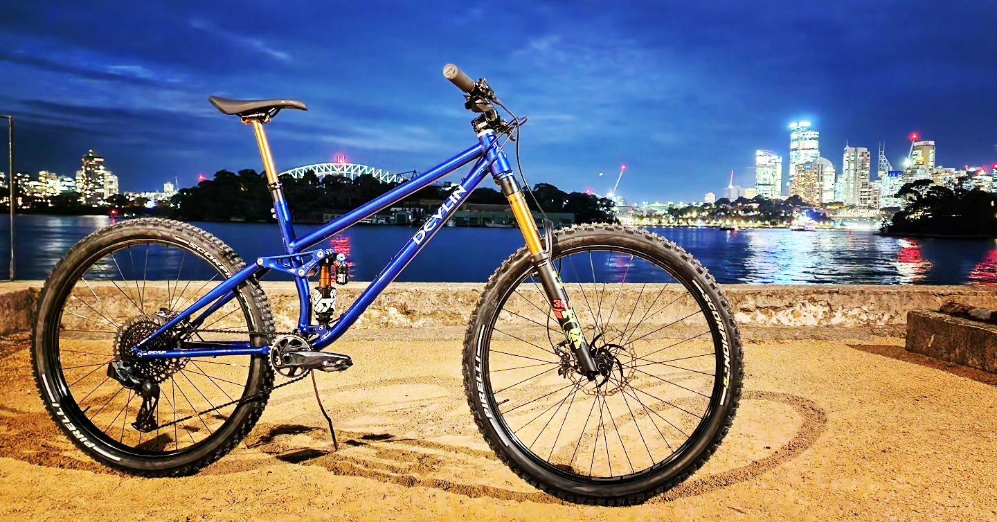 Custom Bicycle Frame - Devlin Custom Cycles