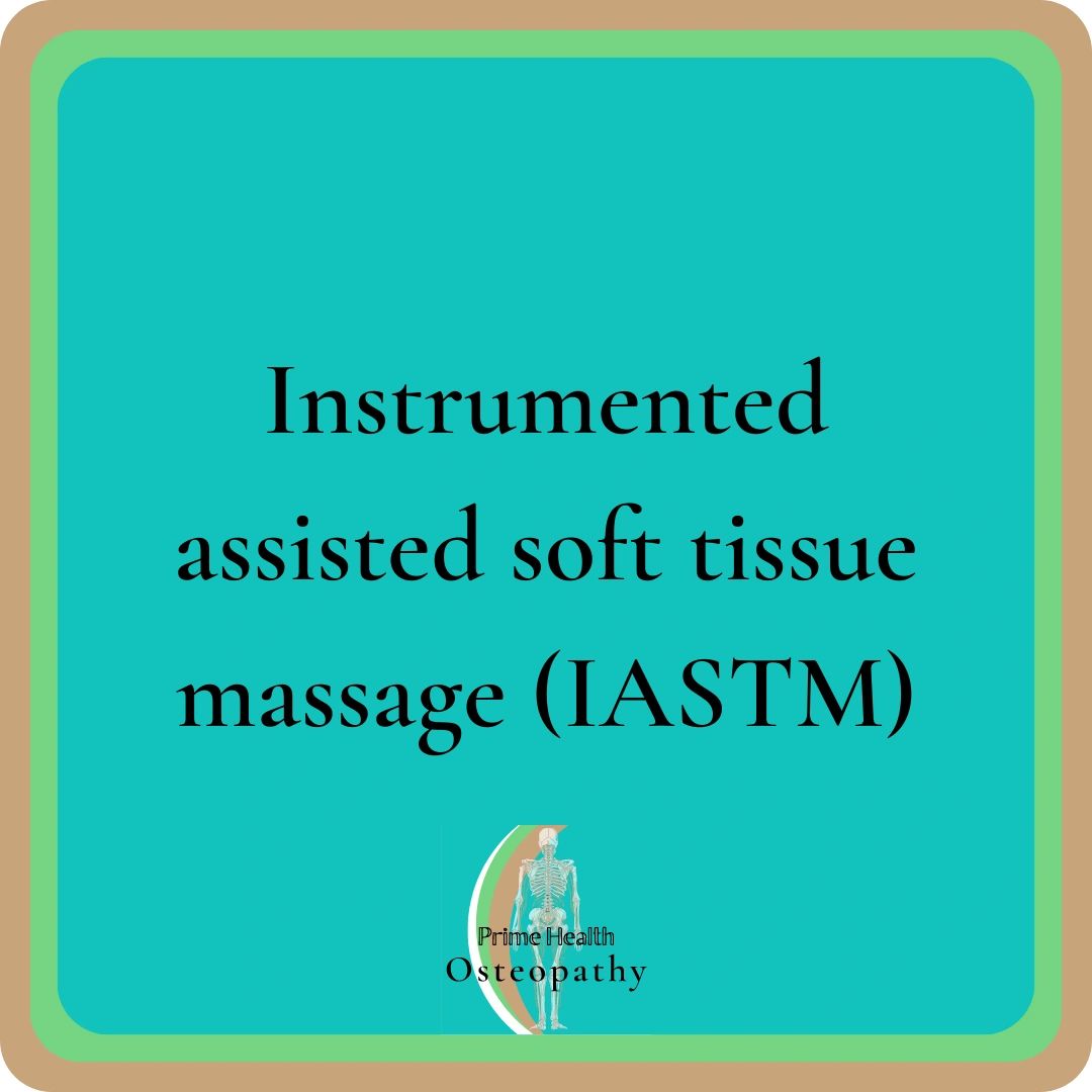 What is IASTM & how it differs to massage